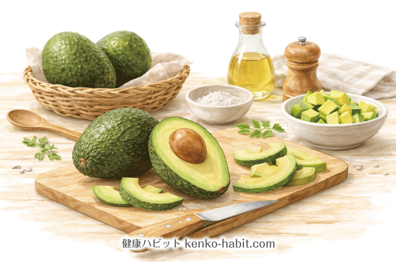 アボカドの栄養と効果的な食べ方｜1日の目安量や注意点も解説